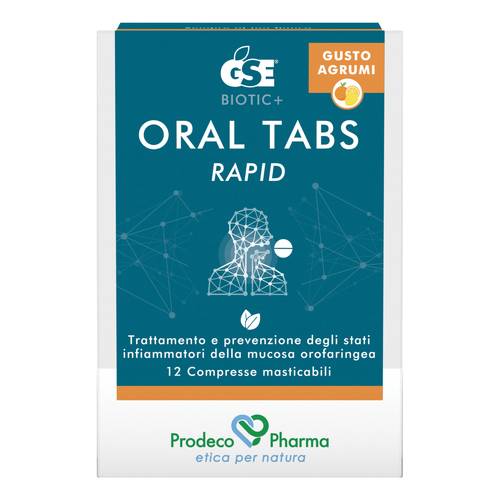 GSE ORAL TABS RAPID 12CPR - PisaPharma