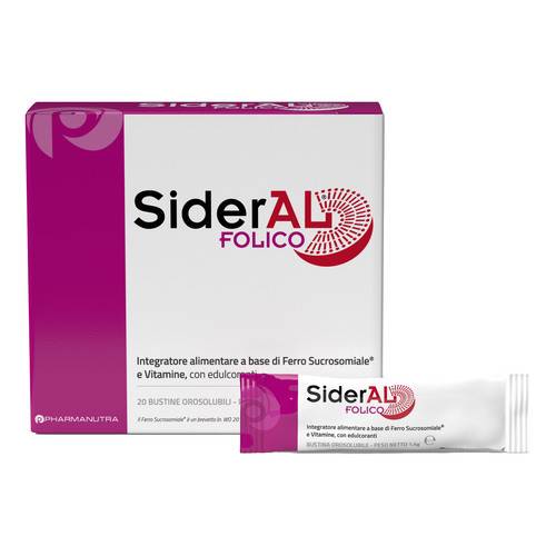 SIDERAL FOLICO 30MG 20BUST - PisaPharma